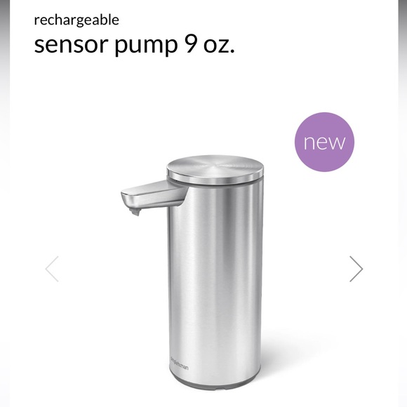 simplehuman | Kitchen | Simplehuman Liquid Soap Or Sanitizer Sensor Pump 9oz | Poshmark